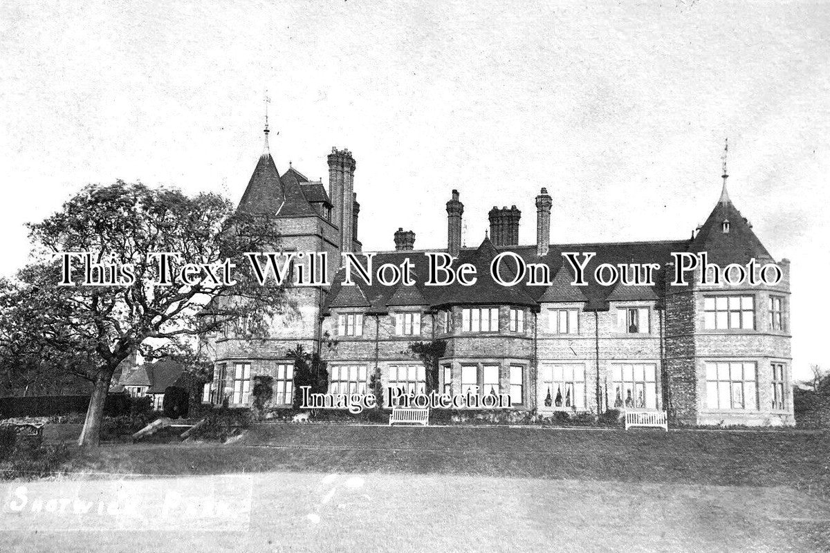 CH 2759 - Shotwick Park, Saughall, Cheshire c1914 – JB Archive