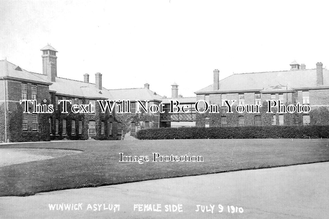 CH 3025 - Winwick Asylum, Female Side, Cheshire c1910 – JB Archive
