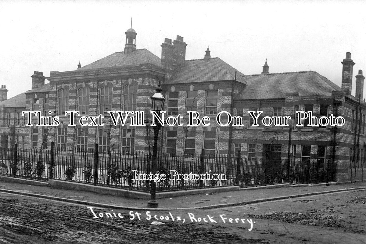 CH 3225 - Ionic St Schools, Rock Ferry, Cheshire – JB Archive