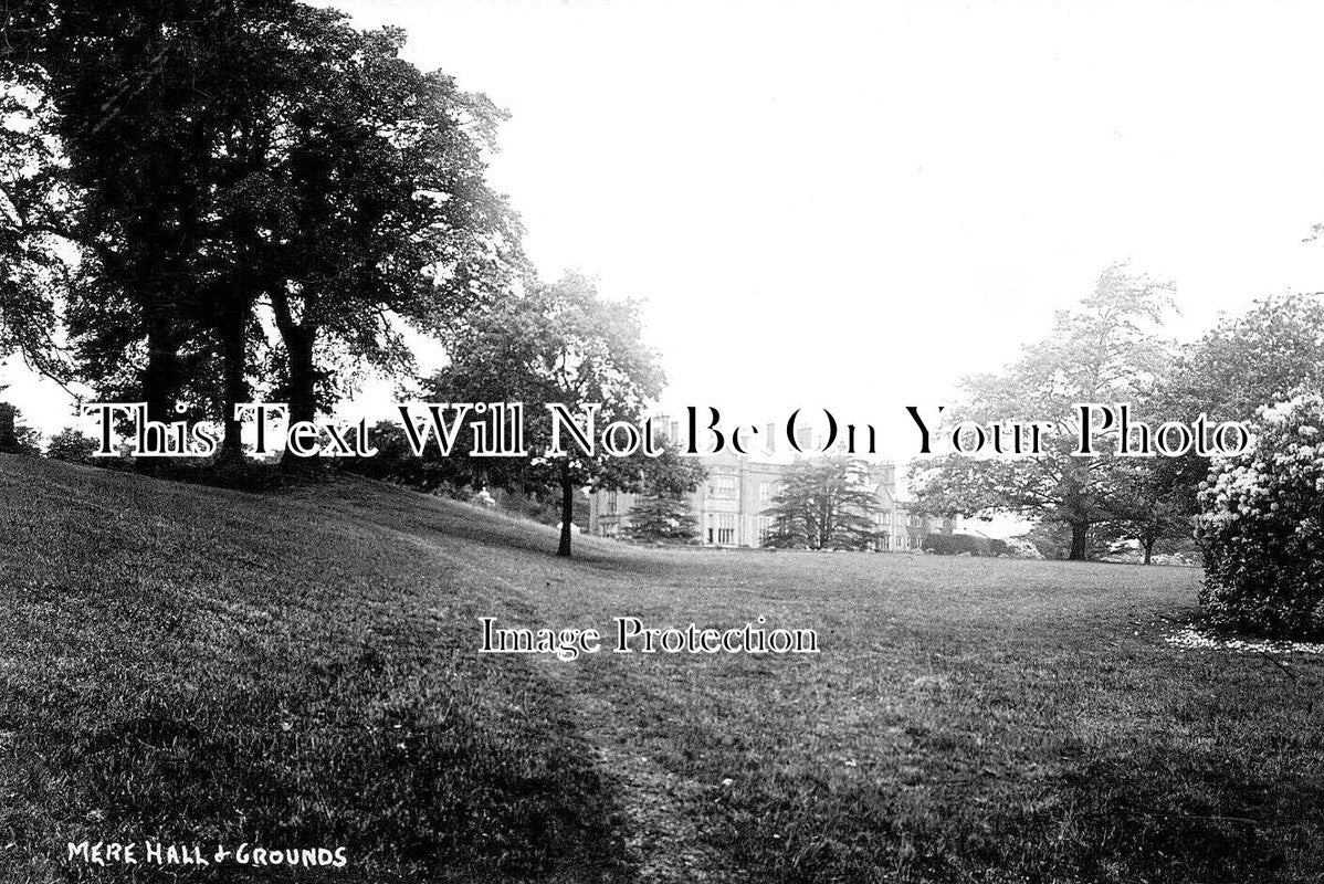 CH 3306 - Mere Hall & Grounds, Cheshire – JB Archive