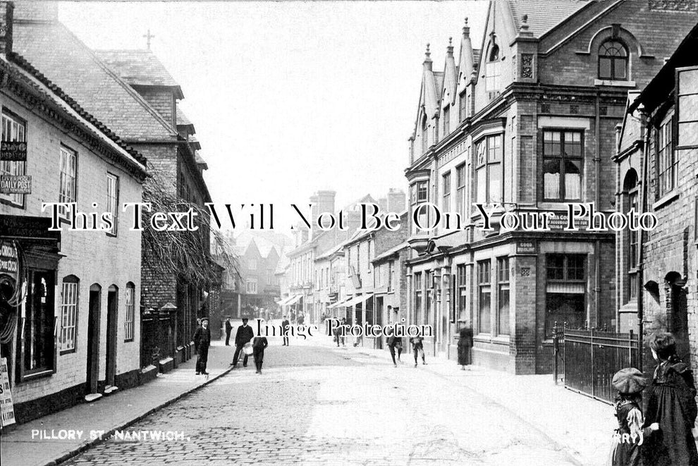 CH 3474 - Pillory Street, Nantwich, Cheshire c1908 – JB Archive
