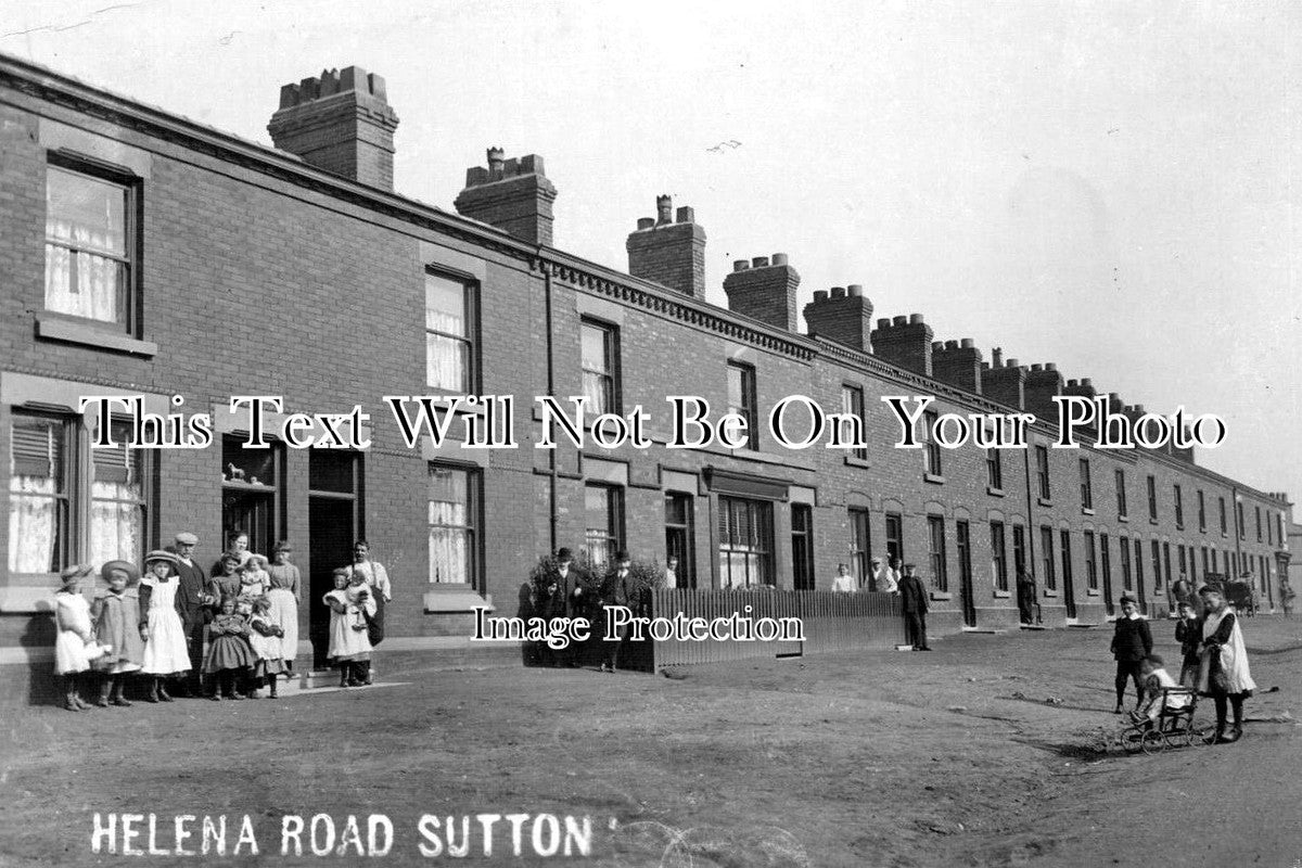 CH 48 - Helena Road, Sutton, Cheshire c1910 – JB Archive