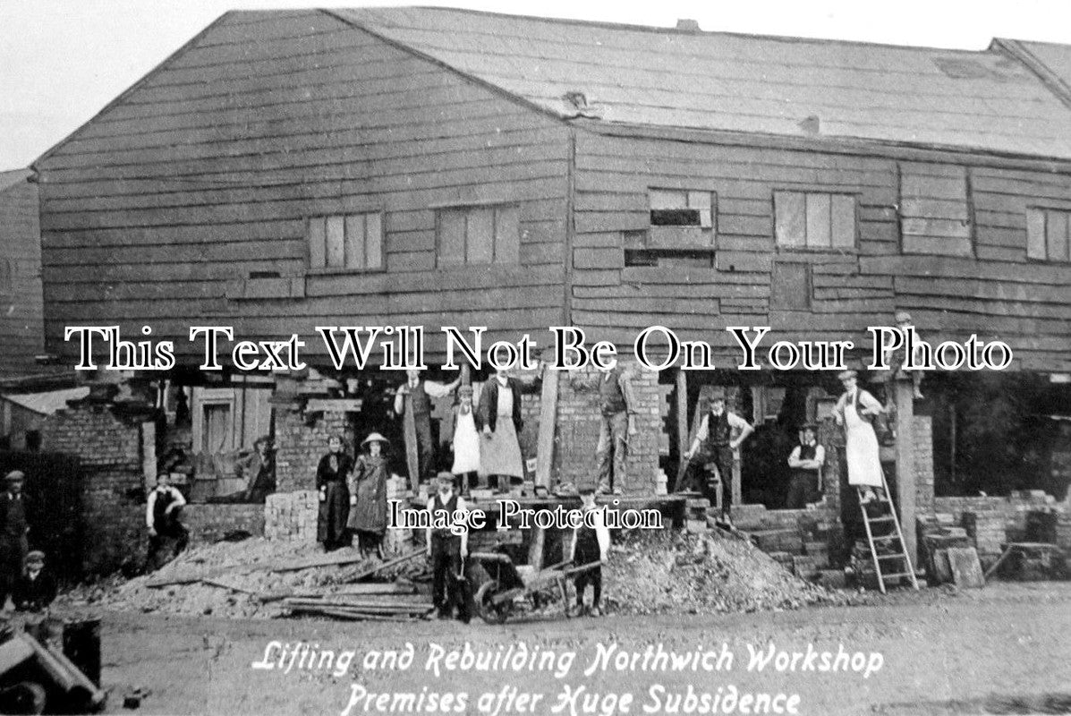 CH 484 - Lifting & Rebuilding After Subsidence, Northwich, Cheshire ...