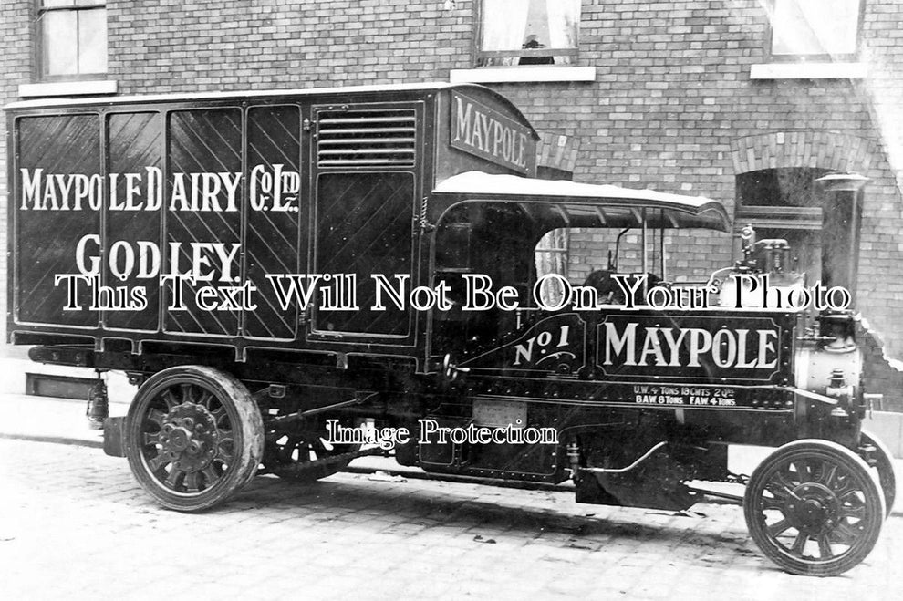 CH 620 - Steam Lorry No 1, Maypole Dairy Ltd, Godley, Hyde, Cheshire c ...
