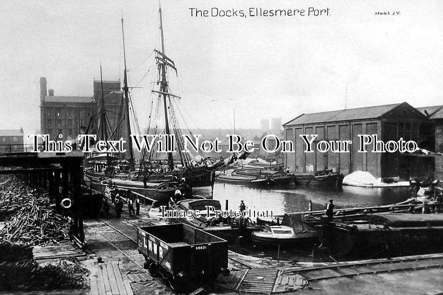 CH 626 - Docks, Ellesmere Port, Cheshire – JB Archive