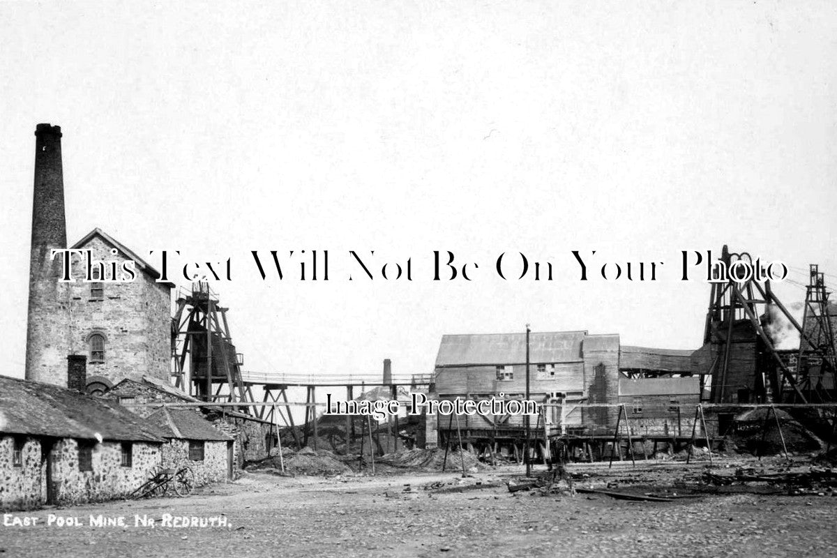 CO 1072 - East Pool Tin Mines, Redruth, Cornwall – JB Archive