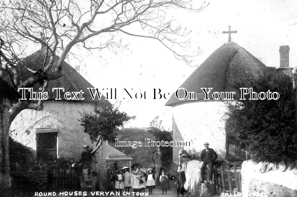 CO 1185 - Round Houses, Veryan, Cornwall – JB Archive