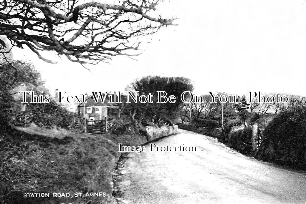 CO 1351 - Station Road, St.Agnes, Cornwall – JB Archive