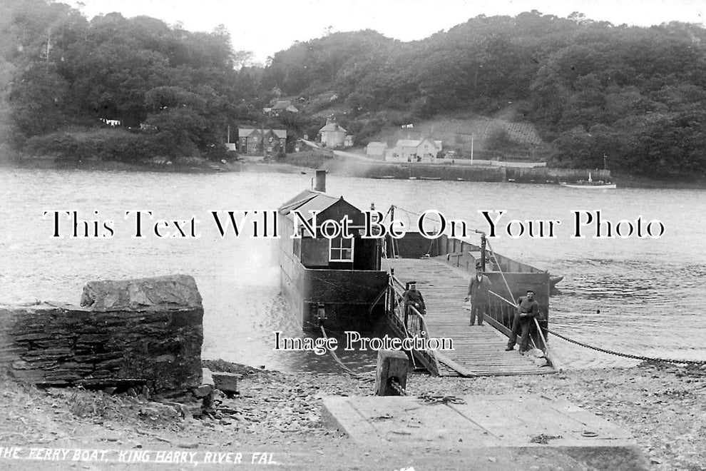 CO 1493 - King Harry Ferry, River Fal, Feock, Cornwall – JB Archive