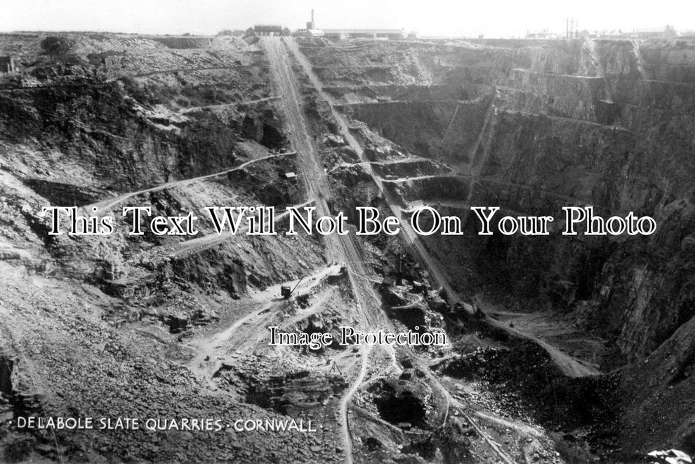 CO 1652 - Delabole Slate Quarries, Cornwall – JB Archive