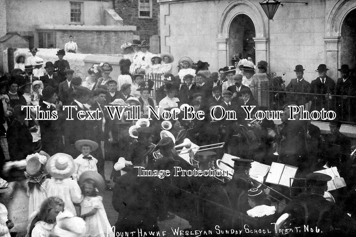 CO 1773 - Mount Hawke, Wesleyan Sunday School Treat, Cornwall – JB Archive