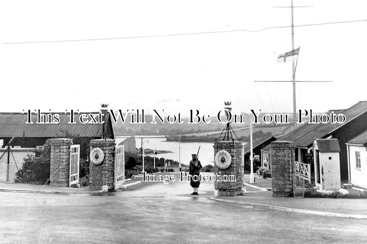 CO 1814 - Main Gate, HMS Raleigh, Cornwall – JB Archive