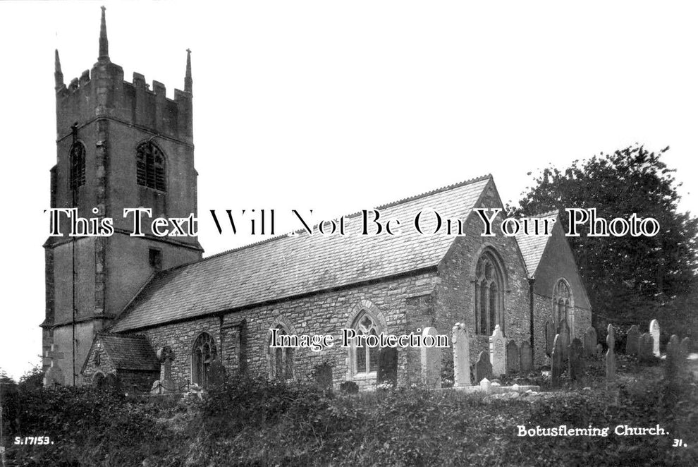 CO 1886 - Botusfleming Church, Cornwall – JB Archive