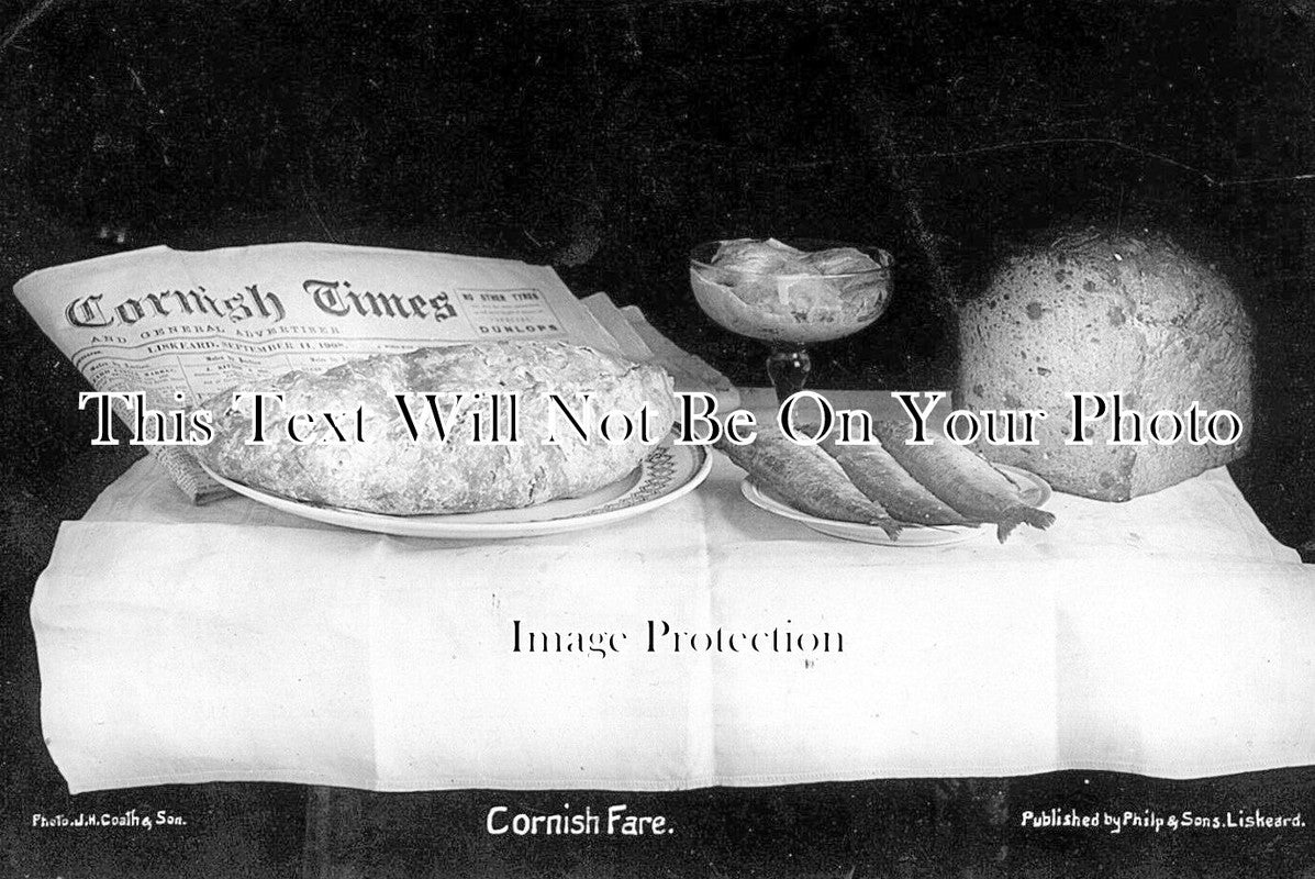 CO 2148 - Cornish Times Pasty Fish Bread, Cornwall – JB Archive