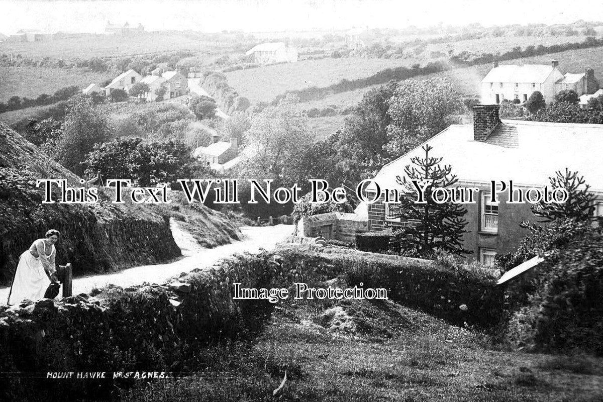 CO 2254 - Mount Hawke, St Agnes, Cornwall c1905 – JB Archive