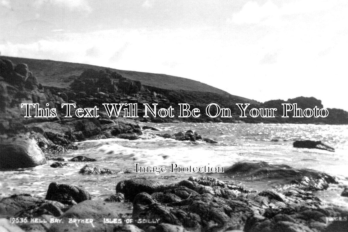 CO 2870 - Hell Bay, Bryher, Isles Of Scilly, Cornwall – JB Archive