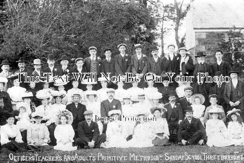 CO 2995 - Three Burrows Primitive Methodist Sunday School, Cornwall ...