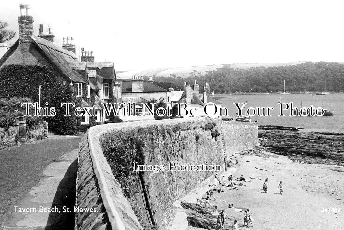 CO 3393 - Tavern Beach, St Mawes, Cornwall – JB Archive