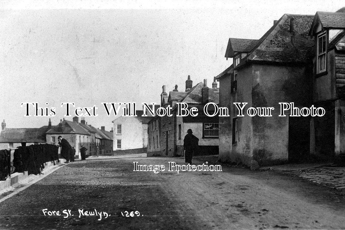 CO 350 - Fore Street, Newlyn, Penzance, Cornwall c1925 – JB Archive