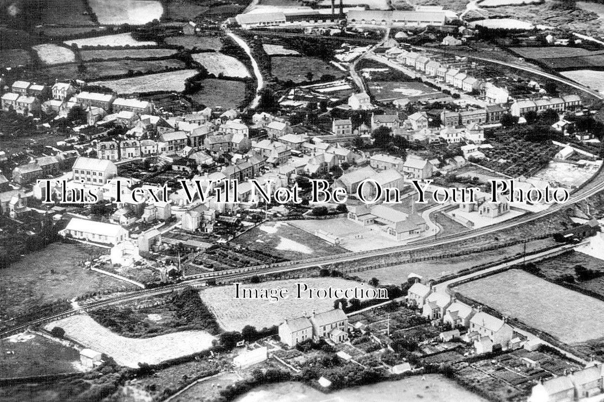 CO 3520 - Aerial View Of Bugle, Cornwall – JB Archive