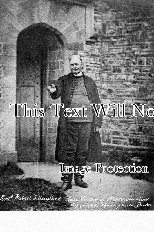 CO 3680 - Rev Hawker, Vicar Of Morwenstow, Bude, Cornwall – JB Archive