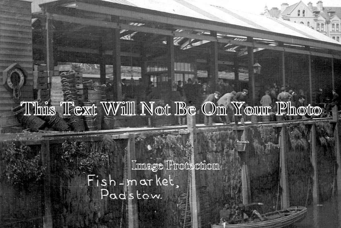 CO 3890 - Fish Market, Padstow, Cornwall – JB Archive