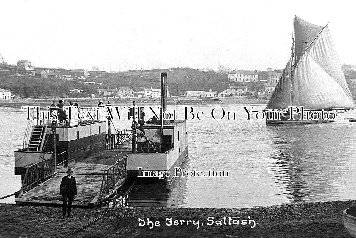 CO 3979 - The Ferry, Saltash, Cornwall c1918 – JB Archive