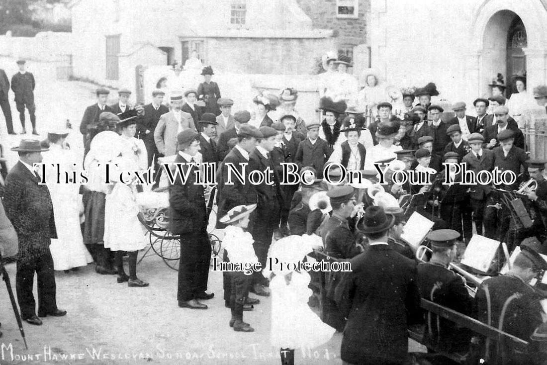 CO 4101 - Mount Hawke Chapel Sunday School Treat, Cornwall – JB Archive