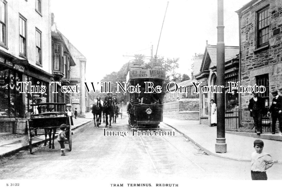 CO 4288 - Redruth Tram Terminus, Cornwall – JB Archive