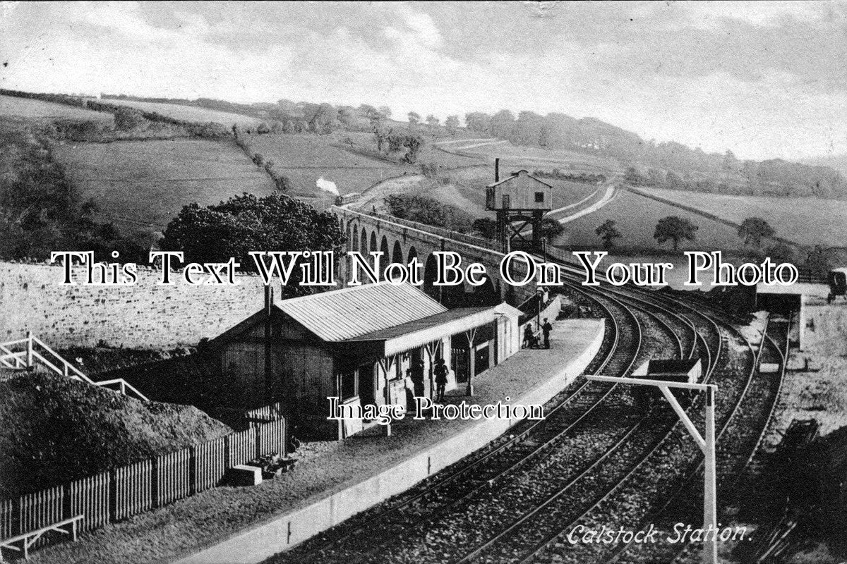 CO 536 - Calstock Railway Station, Cornwall – JB Archive