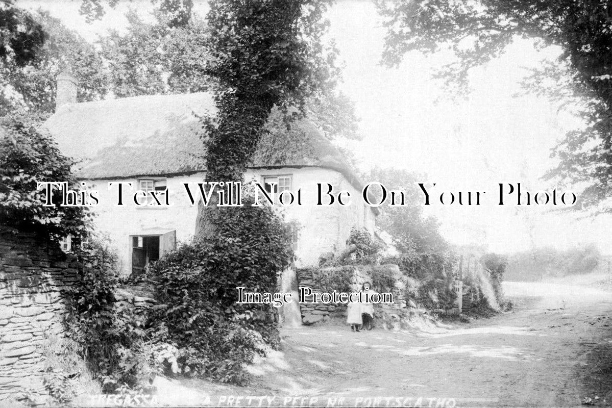 CO 546 - A Pretty Peep Near Portscatho, Tregassick, Cornwall – JB Archive