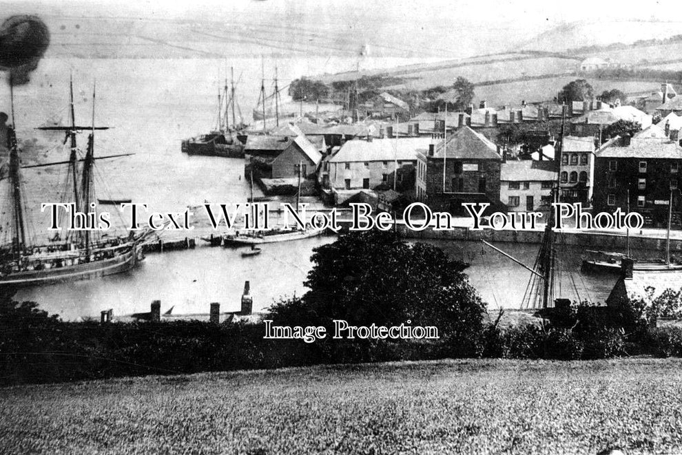 CO 580 - South Quay, Padstow, Cornwall pre 1880 – JB Archive