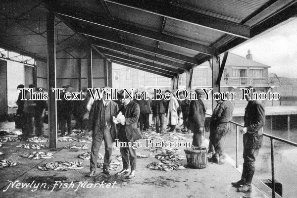 CO 621 - Fish Market, Newlyn, Cornwall – JB Archive