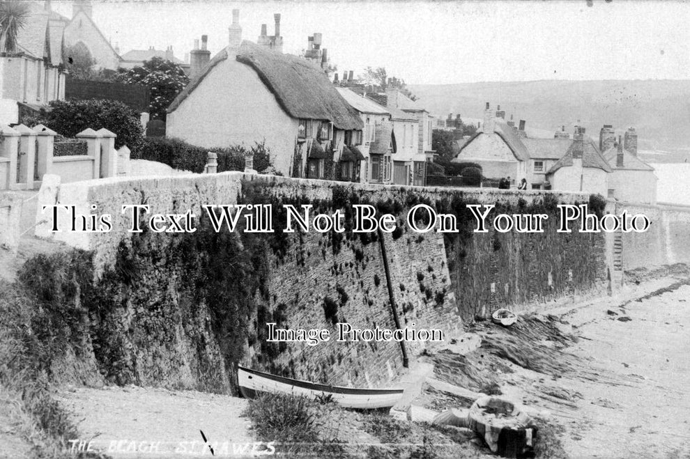 CO 671 - The Beach, St Mawes, Cornwall – JB Archive