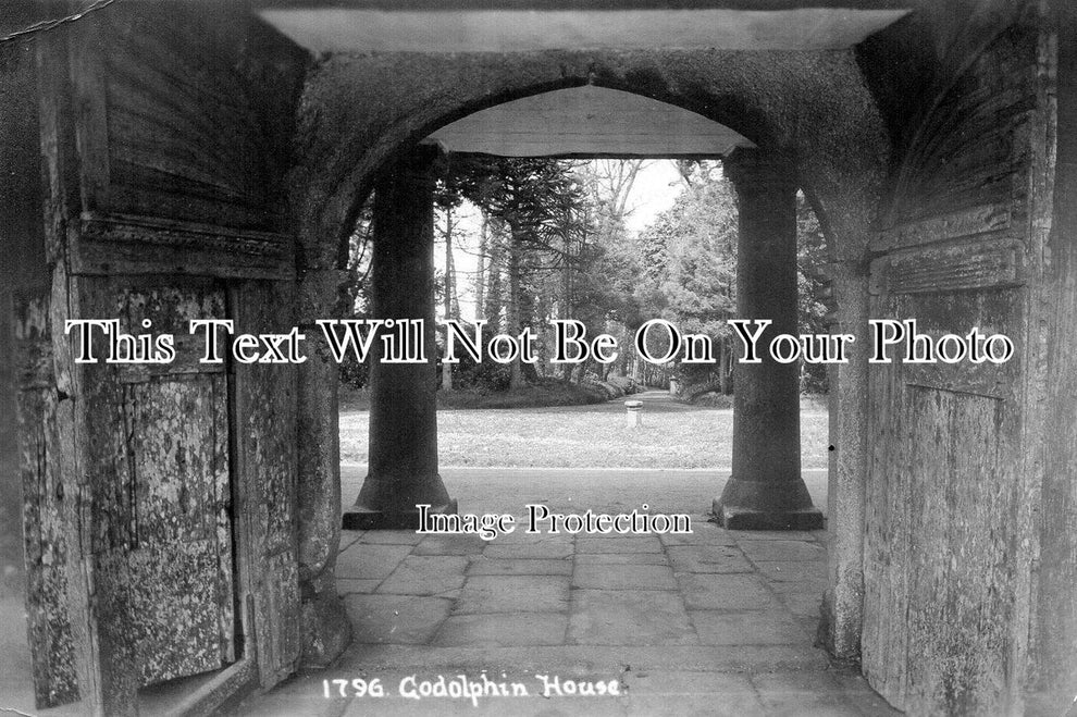 CO 730 - Entrance To Godolphin House, Godolphin Cross, Cornwall – JB ...