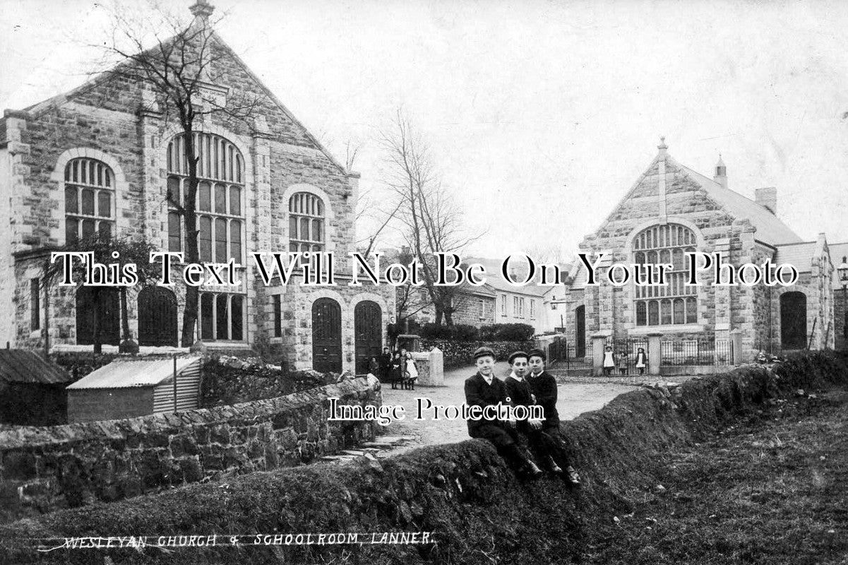 CO 925 - Wesleyan Church & School Room, Lanner, Cornwall – JB Archive