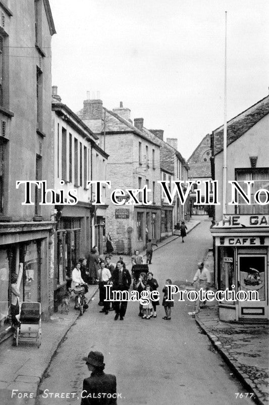 CO 962 - Fore Street, Calstock, Cornwall – JB Archive