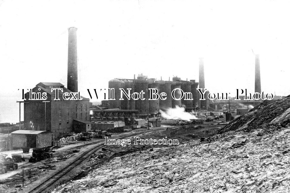 CU 1077 - Ironworks From Slag Bank, Millom, Cumbria – JB Archive