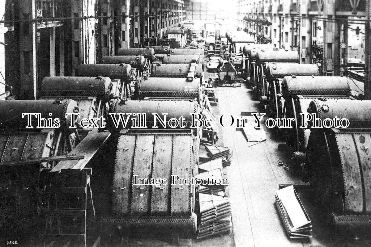 CU 1128 - Vickers Naval Construction Works Boiler Making Shop, Barrow ...