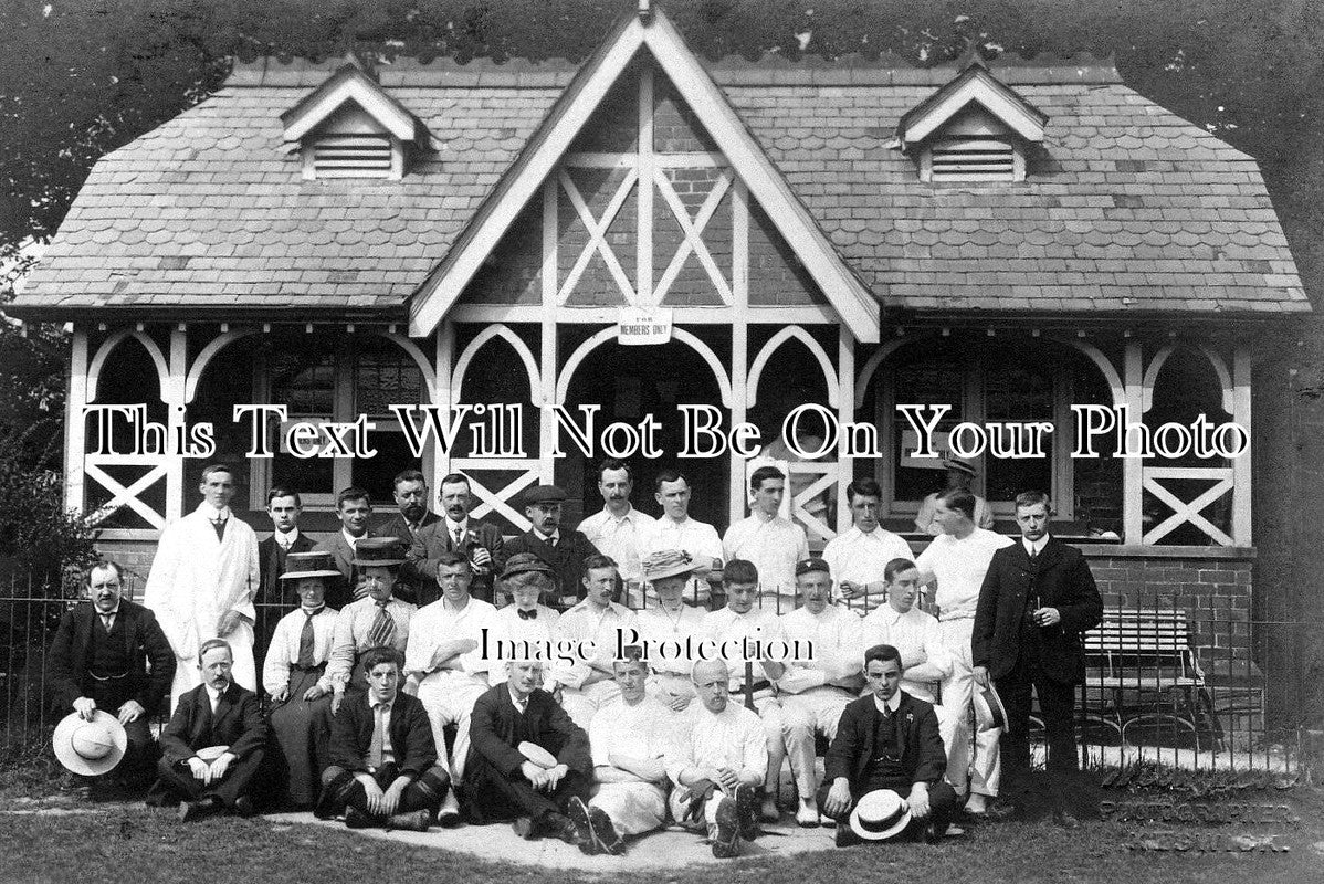 CU 1237 - Keswick Cricket Team Pavilion, Fitz Park 1909 – JB Archive