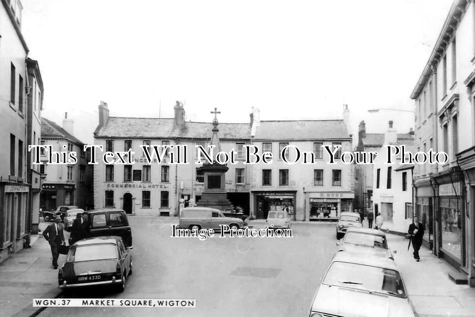 CU 1259 - Market Square, Wigton, Cumbria – JB Archive