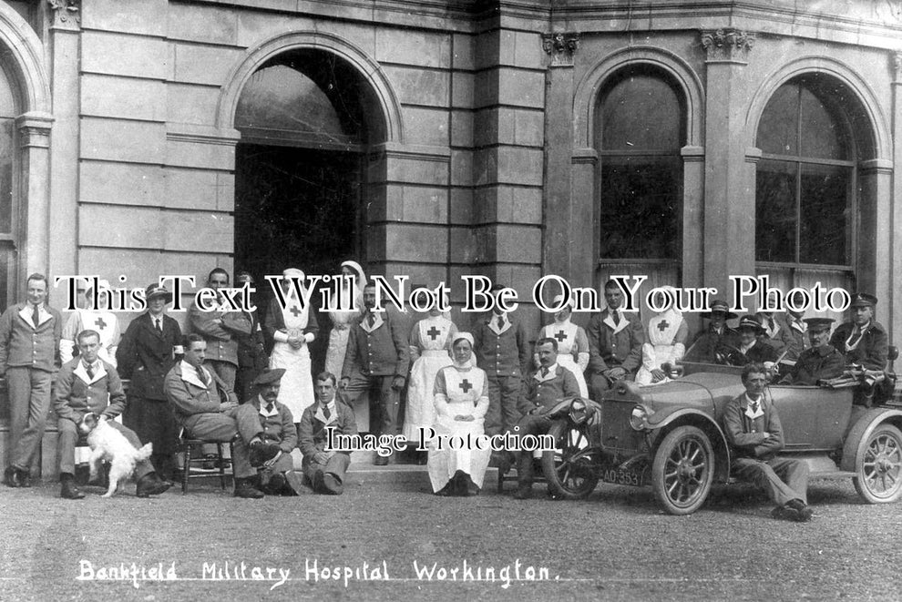 CU 1401 - Bankfield Military Hospital, Workington, Cumbria – JB Archive