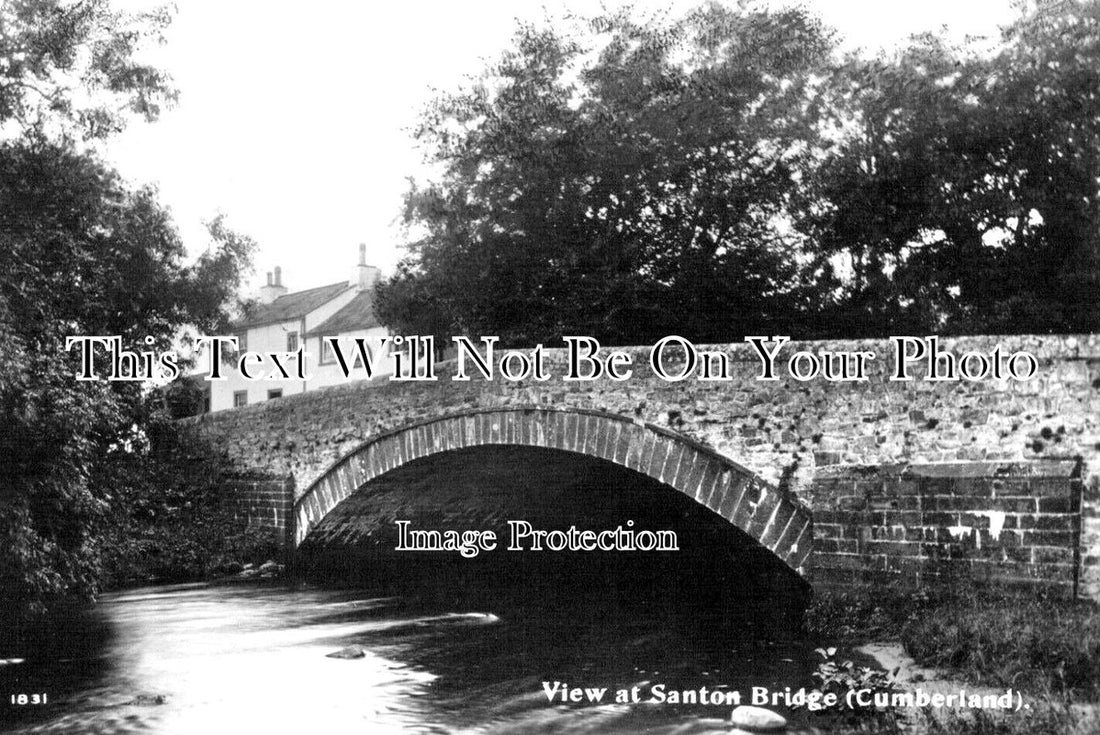 CU 1718 - Santon Bridge, River Urt, Cumbria – JB Archive