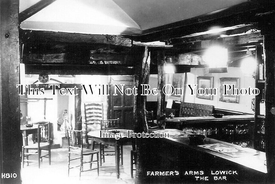 CU 2156 - The Bar, The Farmers Arms, Lowick, Cumbria – JB Archive
