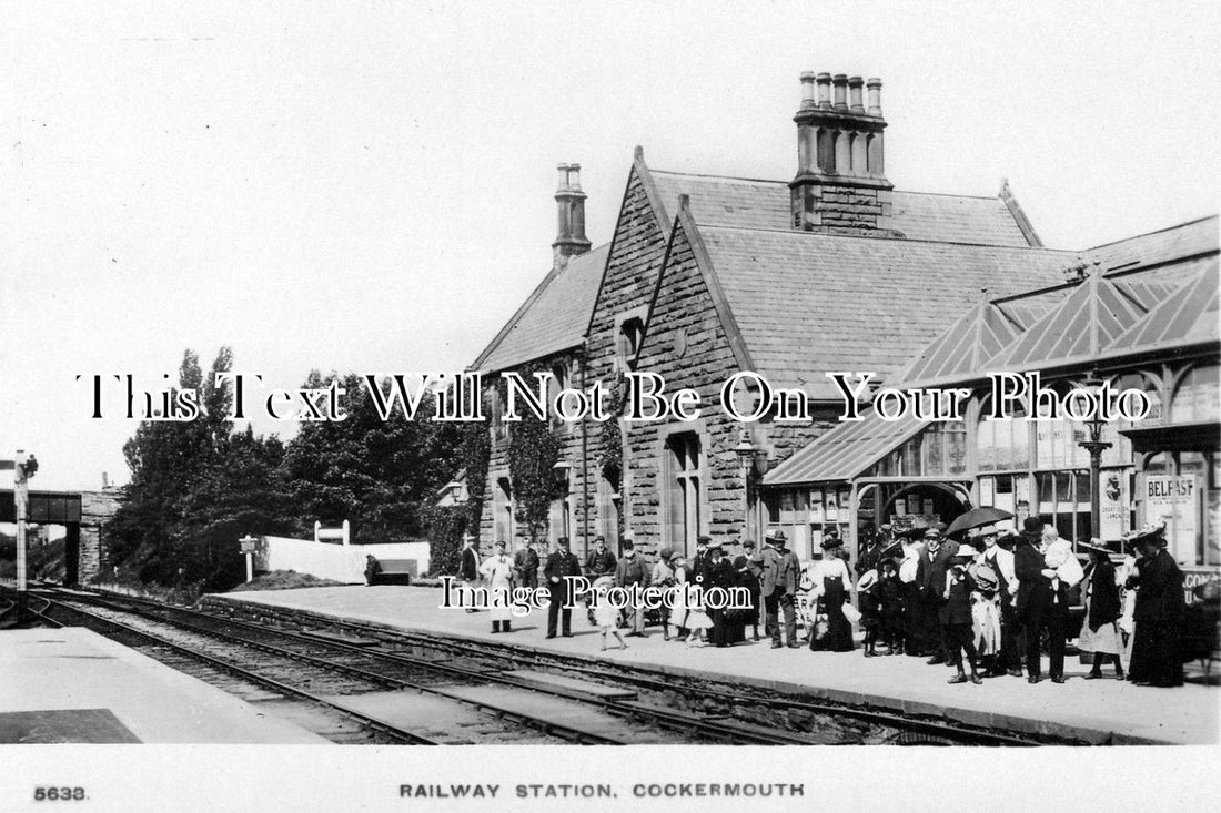 CU 268 - Cockermouth Railway Station, Cumbria, Cumberland – JB Archive