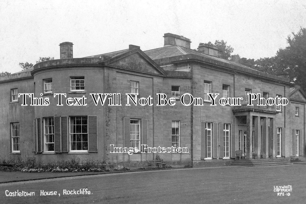 CU 478 - Castletown House, Rockcliffe, Cumberland, Cumbria c1920 – JB ...
