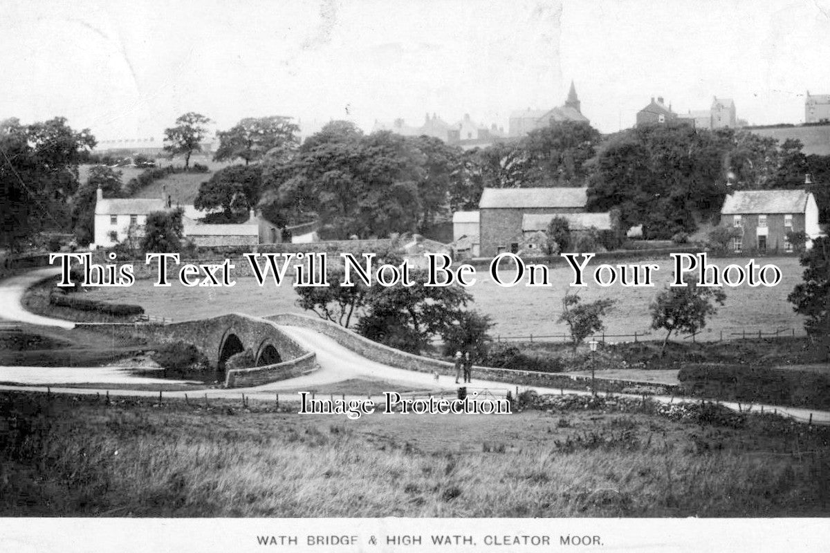 CU 499 - Wath Bridge & High Wath, Cleator Moor, Cumberland, Cumbria ...