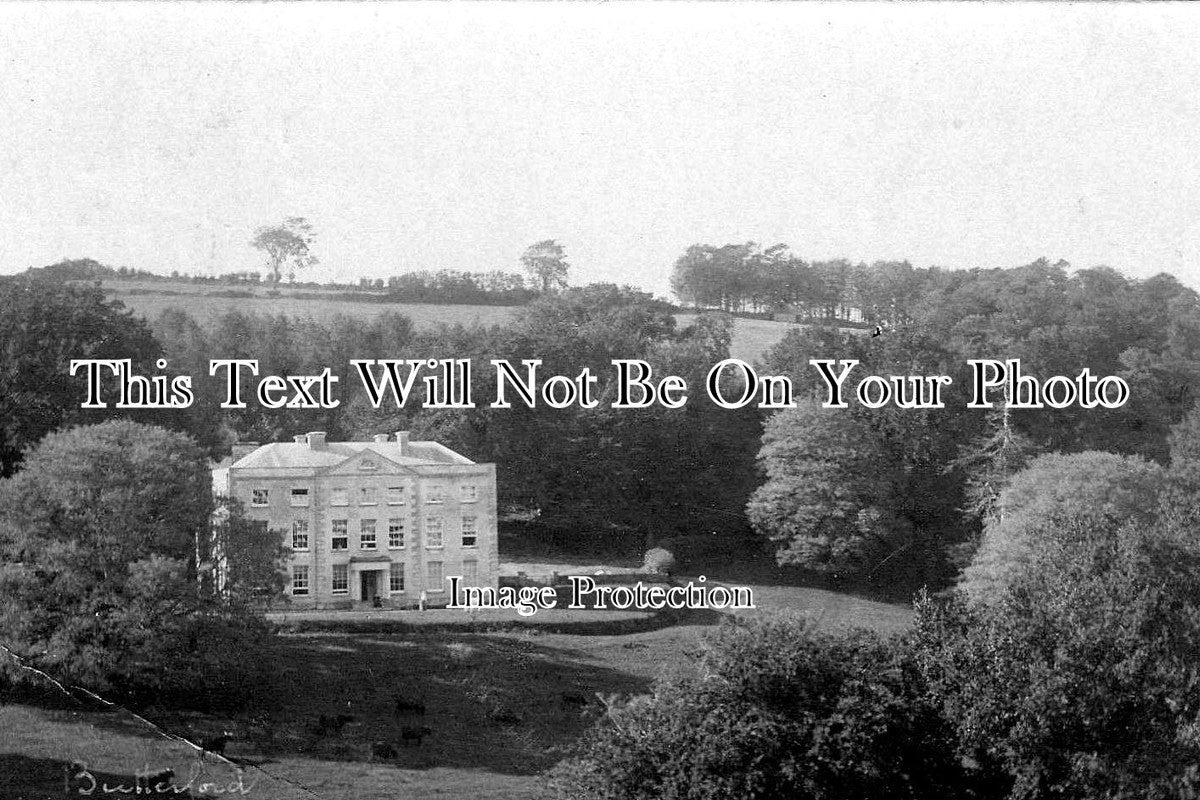 DE 1023 - Butterford Hall, Devon c1905 – JB Archive