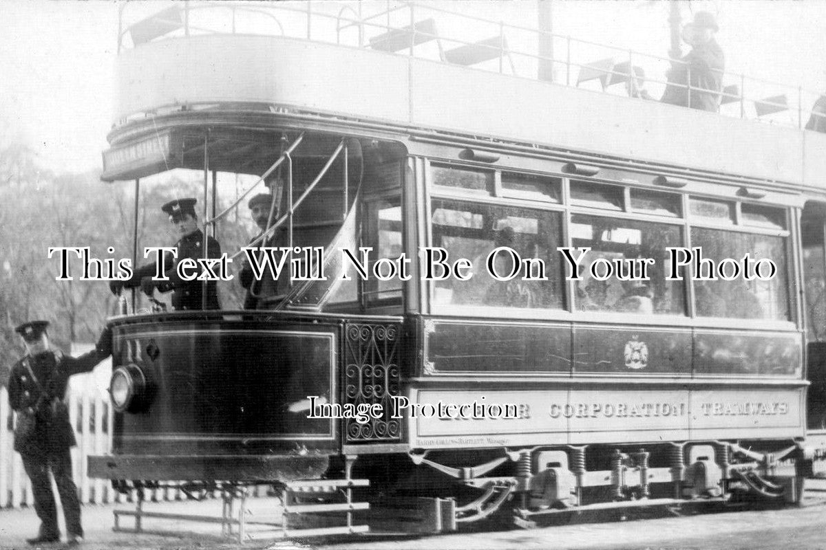 DE 1145 - Corporation Tram, Exeter, Devon – JB Archive