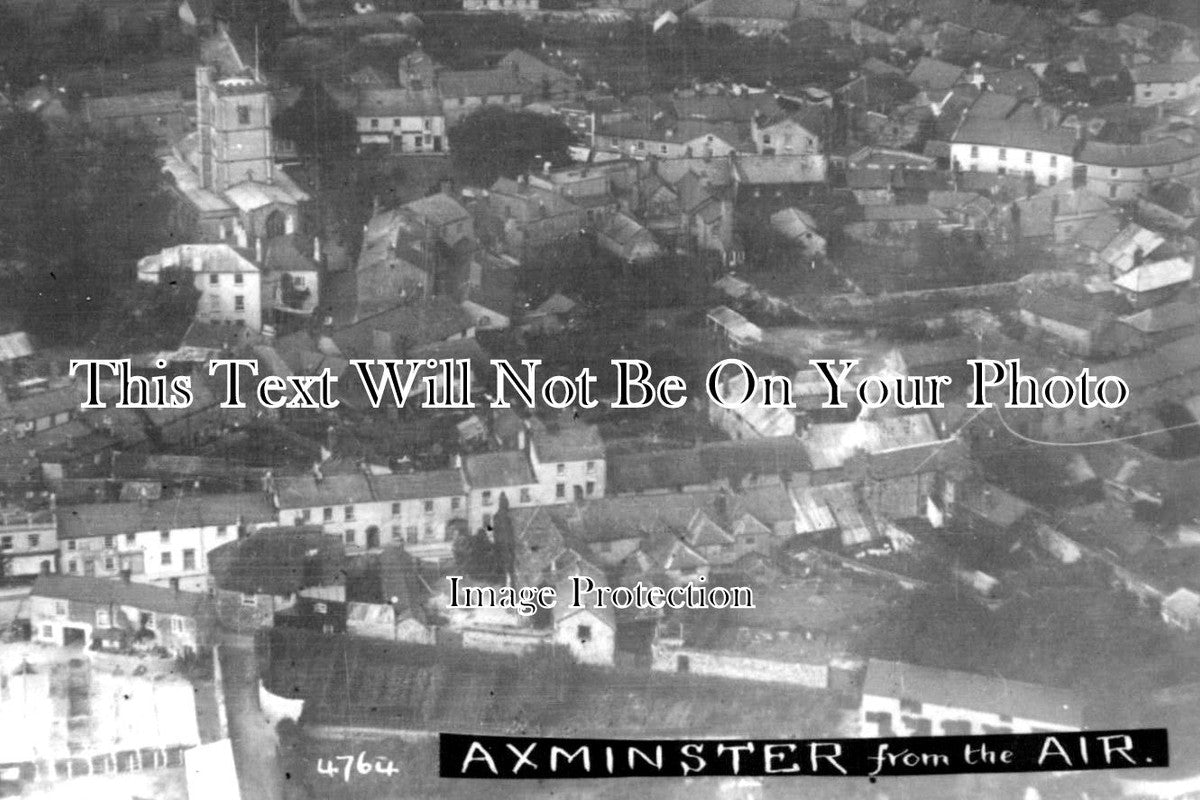 DE 1457 - Axminster From The Air, Devon – JB Archive